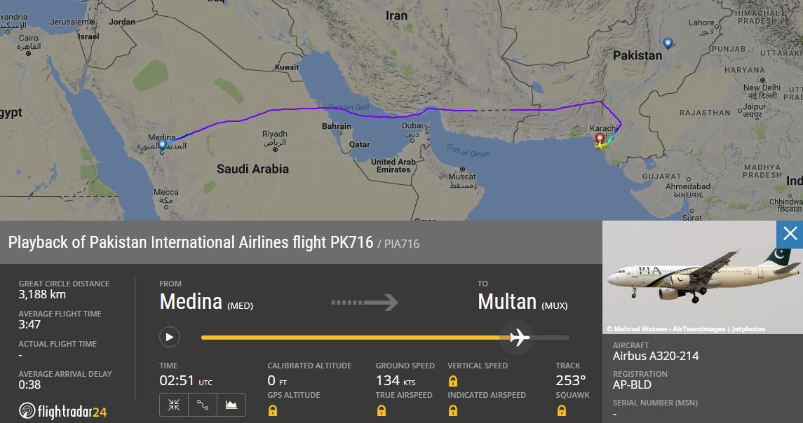 Baby Born Aboard PIA Flight PK-716 - History of PIA - Forum